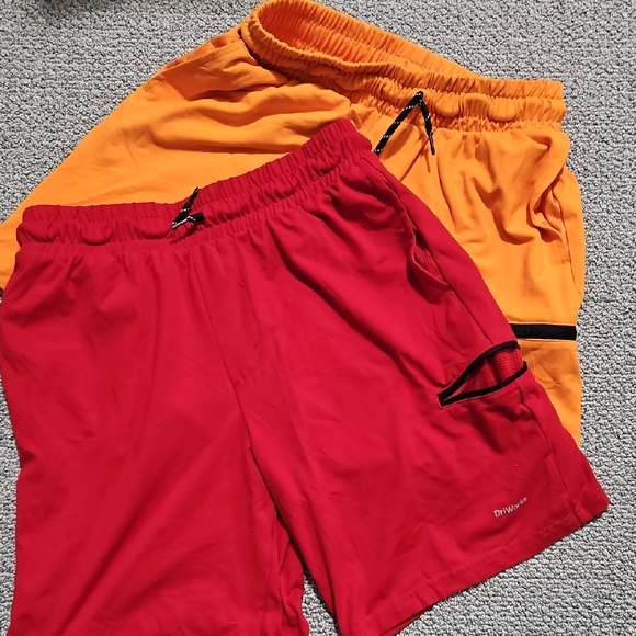 Athletic Works | Bottoms | Athletic Works Red And Orange Shorts ...